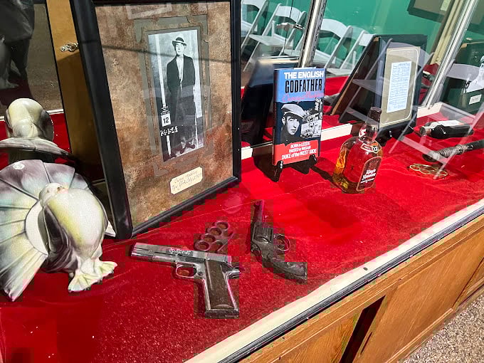 The tools of the trade&mdash;sleek, deadly, and often pearl-handled. Nothing said "I mean business" in the 1930s quite like custom firearms.