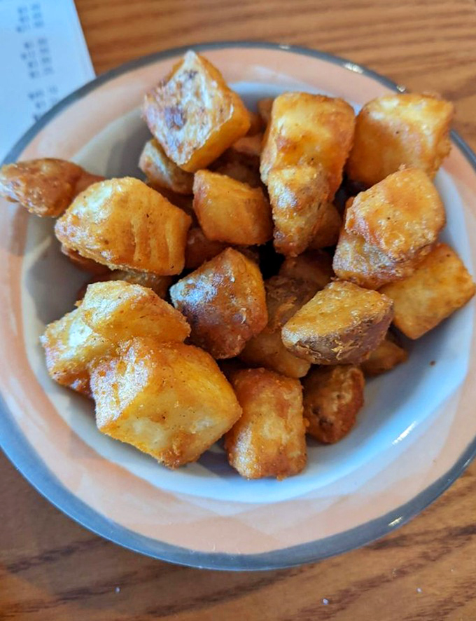 These home fries are the unsung heroes of breakfast&mdash;crispy, seasoned little potato cubes that deserve their own fan club.
