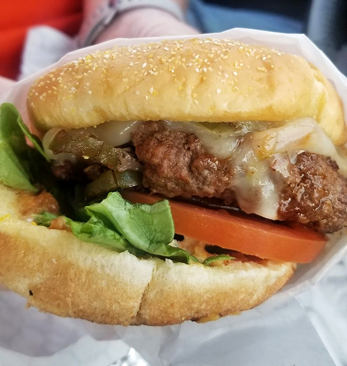 This isn't just a burger with cheese&mdash;it's a masterclass in proper layering, where every ingredient gets its moment in the spotlight.