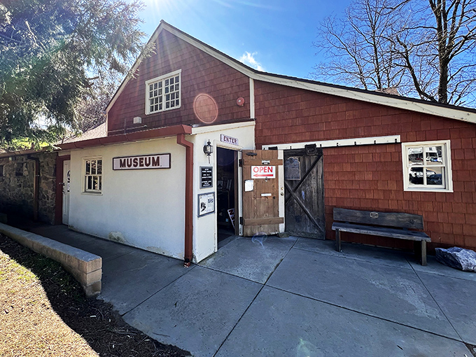 The museum's rustic exterior houses treasures from Julian's gold rush past. History with a side of architectural charm.