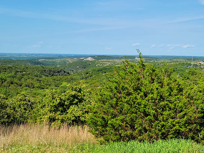The castle ruins aren't just Instagram bait&mdash;they're genuine stone structures where you can play "Game of Thrones: Oklahoma Edition." 