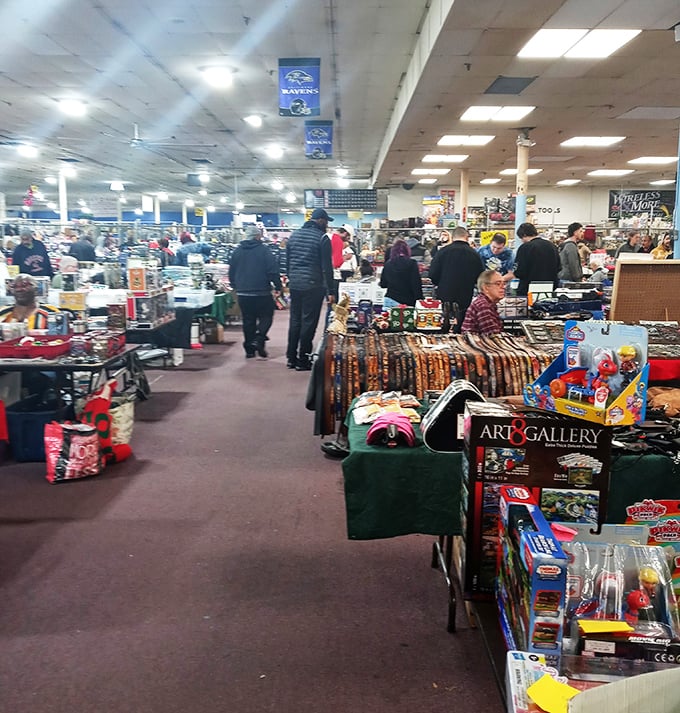 The weekend pilgrimage through aisles of possibility. Every serious shopper knows: the best treasures require comfortable shoes and strategic navigation.