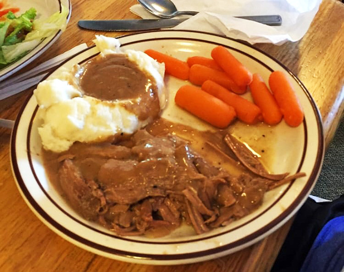 Pot roast that doesn't need a fancy introduction&mdash;just fork-tender meat that's clearly been simmering since before you woke up this morning.