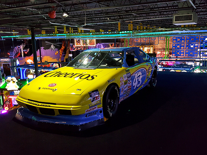 This retired NASCAR beauty isn't just eye candy&mdash;it's a reminder that someone, somewhere gets paid to drive these things professionally. Career counselors, take note.