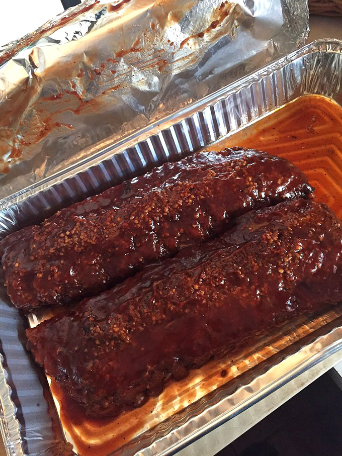 Ribs that make you question everything you thought you knew about barbecue. That glaze isn't just sauce&mdash;it's a philosophy in edible form.