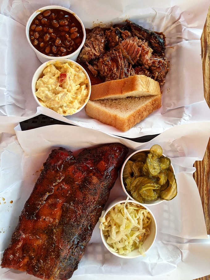 The kind of plate that makes vegetarians glance over their shoulders before asking, "Can I just try one bite?" Narrator: It's never just one bite.