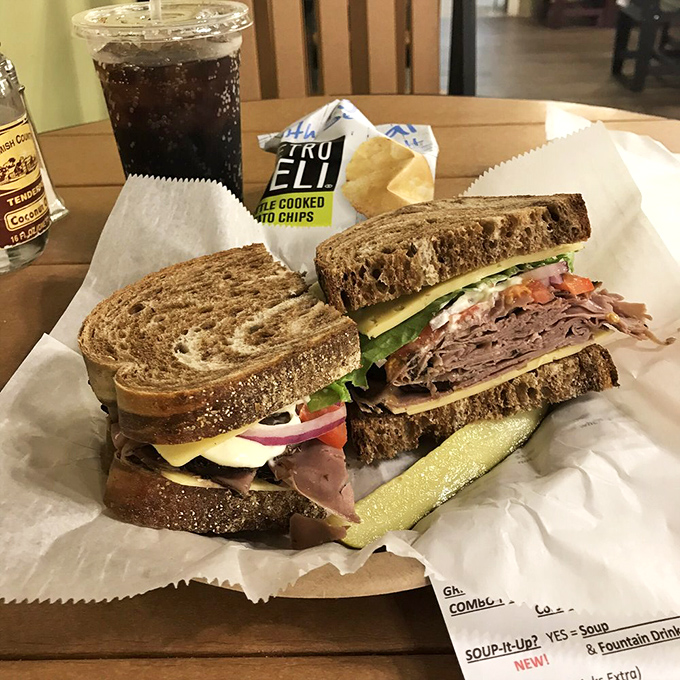 This isn't just a sandwich with chips and pickle &ndash; it's an architectural achievement where each layer knows its purpose and executes flawlessly.