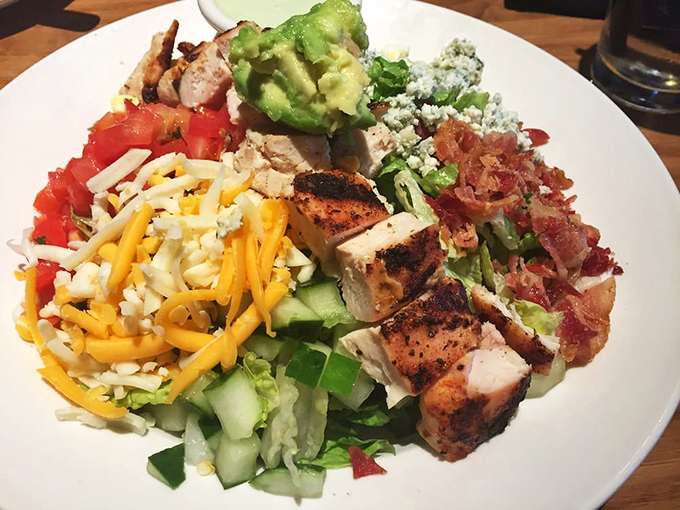 Salads this colorful should come with a warning: "May cause spontaneous happiness and unexpected nutrition."