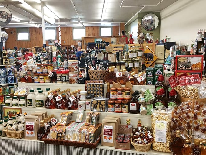 A treasure trove of New Hampshire specialties from maple treats to local jams. Like a farmers market that won't make you feel guilty about skipping vegetables.