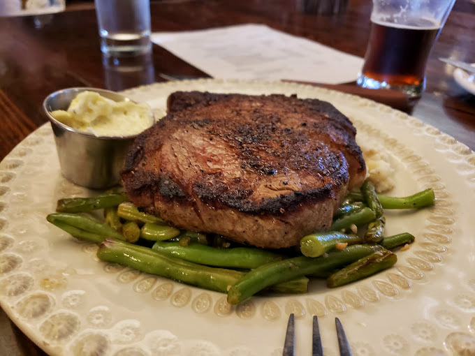 A masterclass in meat-to-plate ratio. The steak, sliced and mingling with fresh greens, showcases the kitchen's understanding that simplicity often trumps showmanship.