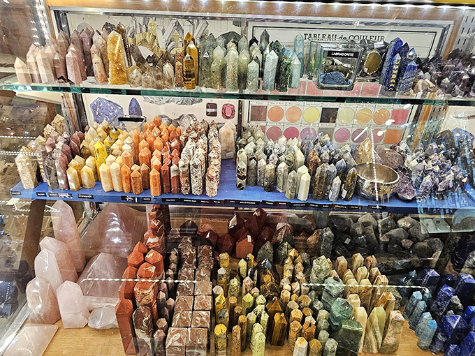 Nature's art gallery on display&mdash;these crystal points and towers are what the inside of Mother Earth's jewelry box must look like.