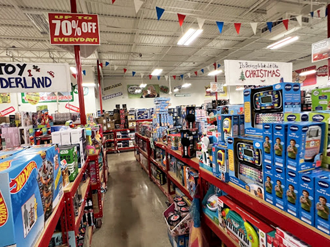 The toy department during holiday season is where budget-conscious gift-giving dreams come true. Hot toys at cool prices&mdash;what's not to love?