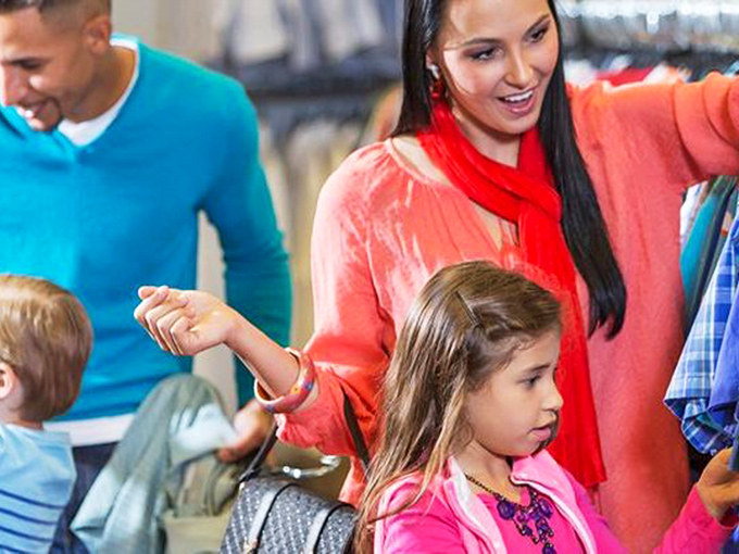 Thrifting is a family affair. Watching children discover the joy of secondhand shopping is like witnessing the circle of retail life.