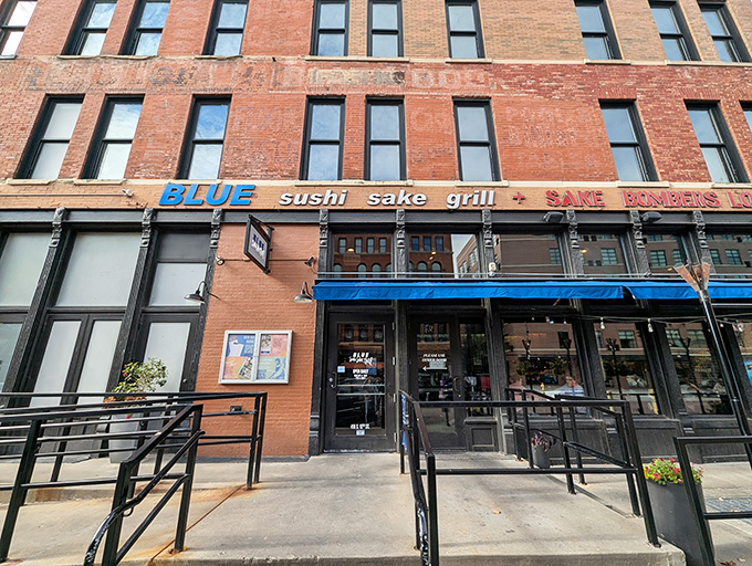 Blue Sushi Sake Grill: Historic brick meets contemporary cool at this Old Market hotspot where sushi becomes an art form.