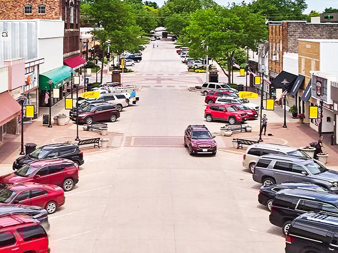 Carroll's historic buildings house local businesses where your dollar stretches like it's doing yoga. Namaste, affordable living!