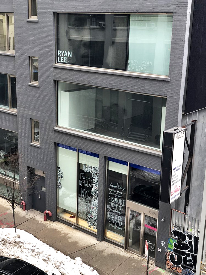 City Opera Thrift Shop's vintage-inspired window display elevates secondhand shopping to an art form worthy of its Broadway connections.