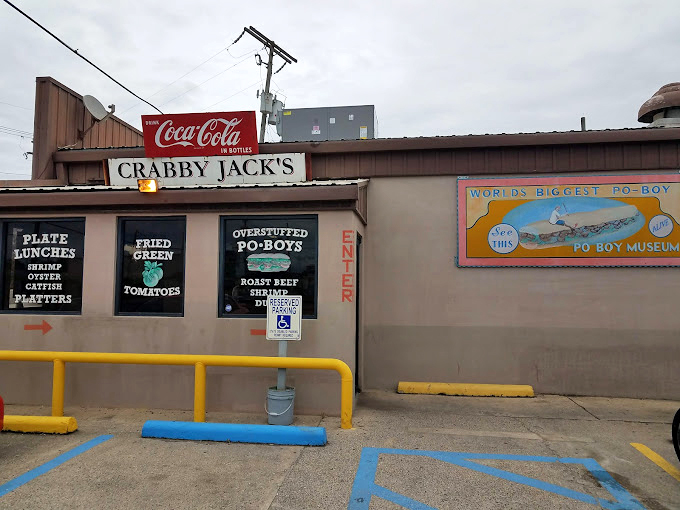 Crabby Jack's humor is matched only by their duck po-boy, which should have its own food holiday.