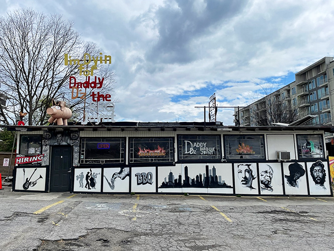 Fox Bros' rustic red exterior houses some of Atlanta's finest Texas-style barbecue. The patio's always buzzing with happy, sauce-faced customers.