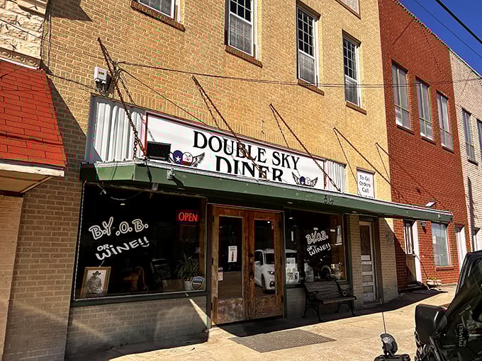 Double Sky Diner's modest storefront in tiny Moody conceals breakfast magic that would make big-city chefs turn green with envy.