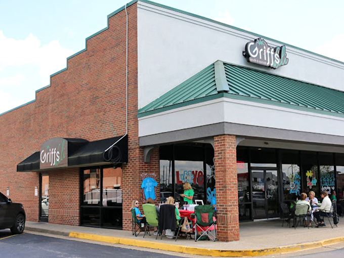 Brick, green accents, and a corner spot that's housed sandwich dreams for generations of Bowling Green locals.