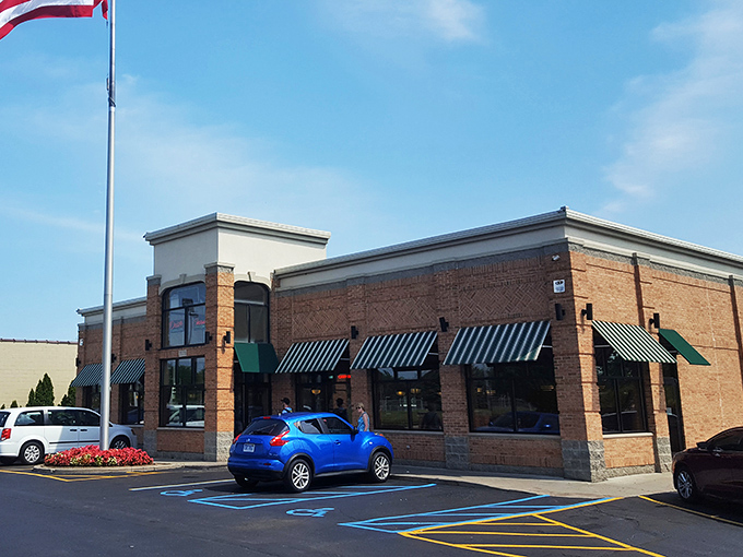 Louie's brick-and-mortar simplicity hides a breakfast powerhouse &ndash; where portion sizes are measured in "wow" rather than ounces.