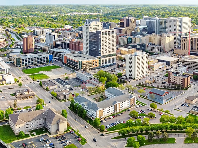 Rochester's skyline proves you don't need skyscrapers to make an impression. This medical mecca balances urban amenities with Midwest charm.
