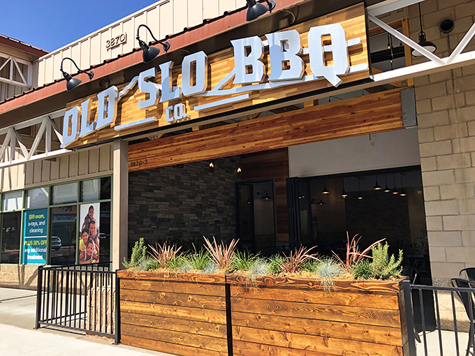 San Luis BBQ Company: Modern wood and metal outside, old-school techniques inside. Central Coast barbecue with California flair.
