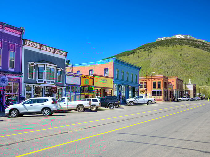 Silverton's historic streets haven't changed much since the mining days. Time travel without the complicated physics!