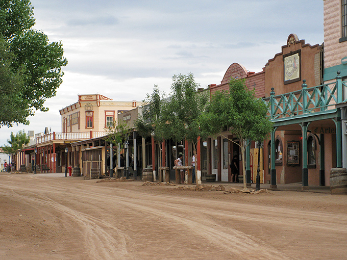 Tombstone's historic Allen Street looks much as it did in the 1880s, minus the gunfights (usually).