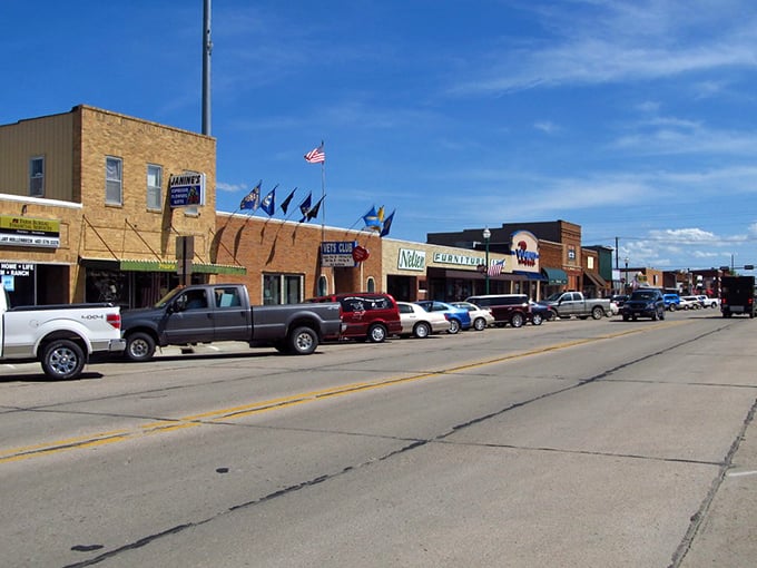 Valentine's classic main street offers a perfect blend of western charm and Sandhills hospitality &ndash; complete with grain silos on the horizon.
