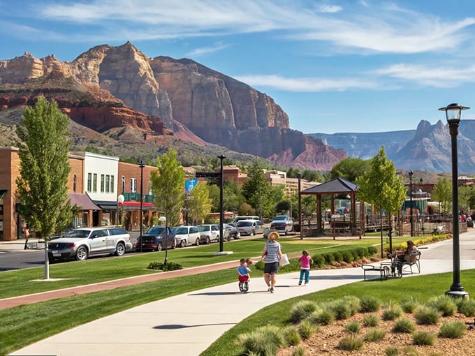 Pizza Hut prices in a landscape that looks like a national park &ndash; Washington City keeps costs reasonable despite the views.