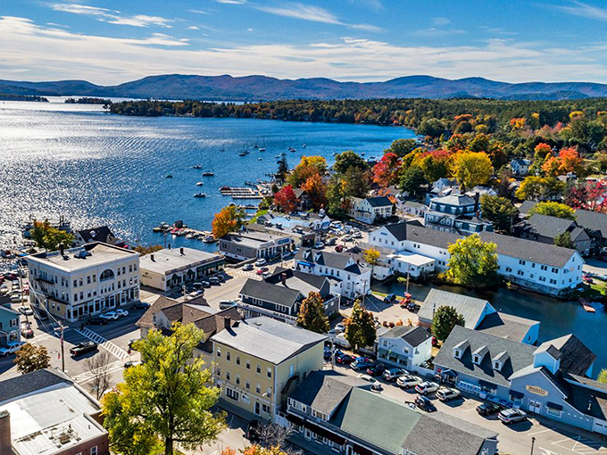 Wolfeboro's waterfront buzzes with the kind of summer energy that makes you want to order an ice cream cone and stroll endlessly.