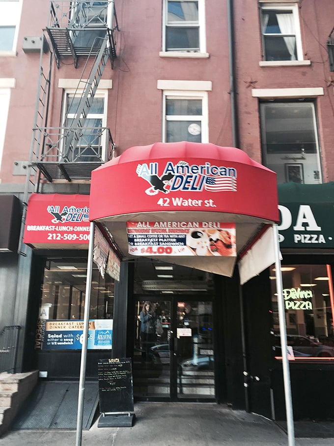 The unassuming entrance tells you everything you need to know: this place puts substance over style every time.