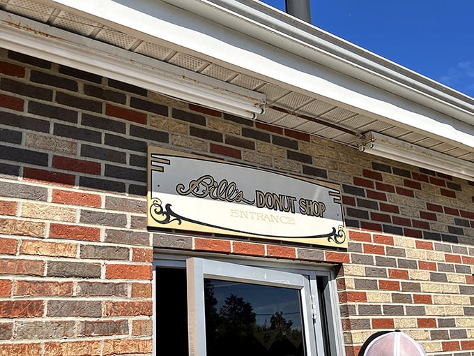 That simple sign marks the spot where donut traditions are preserved with the reverence of ancient scrolls.