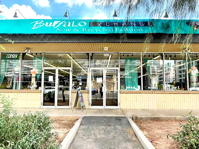 Where college students and vintage enthusiasts converge under a canopy of possibility and surprisingly affordable fashion.