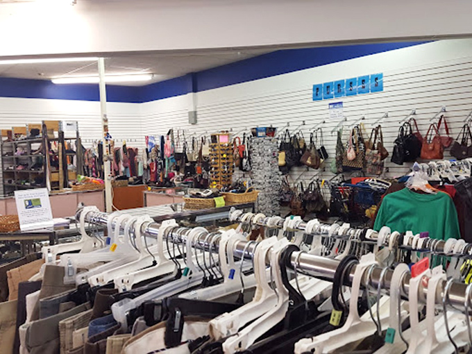 Those neatly arranged clothing racks aren't just organized&mdash;they're a color-coded roadmap to your next favorite outfit at a fraction of retail.