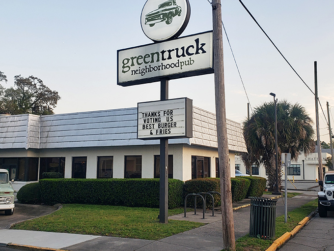 The iconic green truck isn't just decoration &ndash; it's a promise of old-school quality and new-school sustainability in every bite.