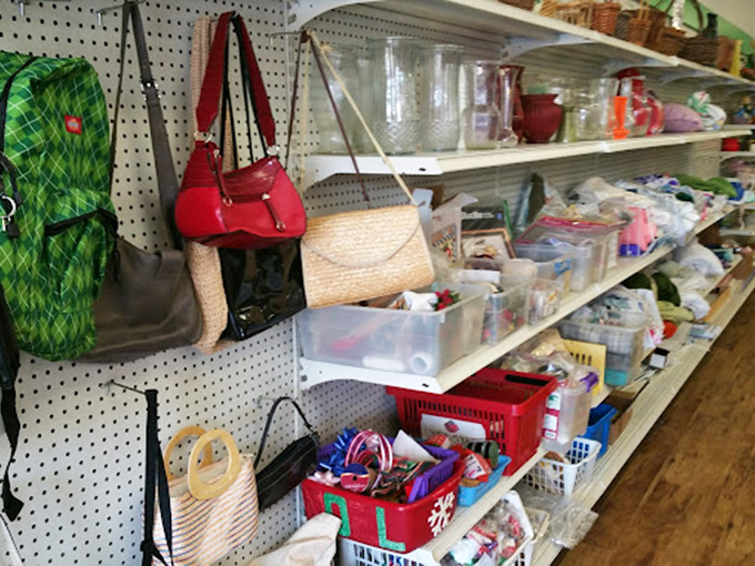 Heart & Hand Belington: "Halloween prep central! Seasonal displays transform this community shop into a bargain hunter's holiday headquarters."