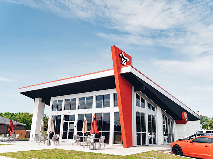 Retro style meets modern appetite at this Mount Olive original that grew into a statewide burger phenomenon.