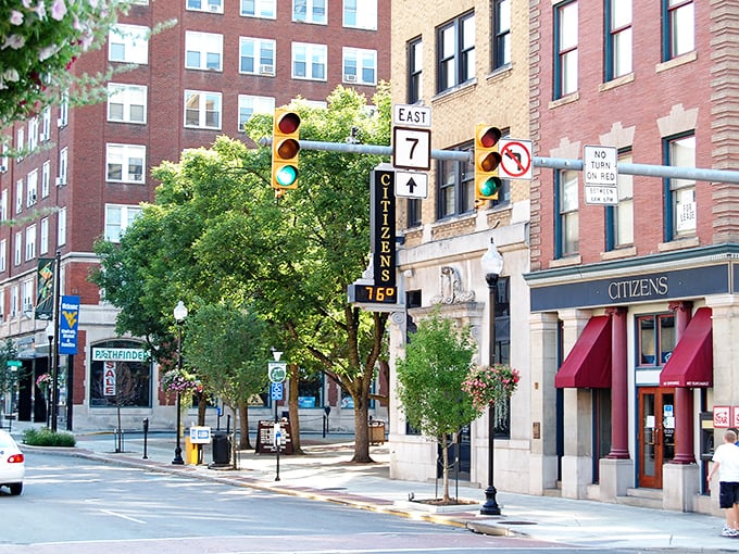College town energy meets retiree-friendly prices! Morgantown's historic downtown offers culture without the costly price tag.