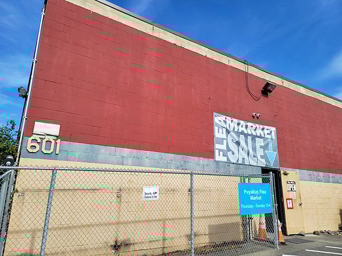 Rain or shine, the treasure hunt continues at Puyallup's sprawling indoor market &ndash; a Pacific Northwest shopper's dream come true.