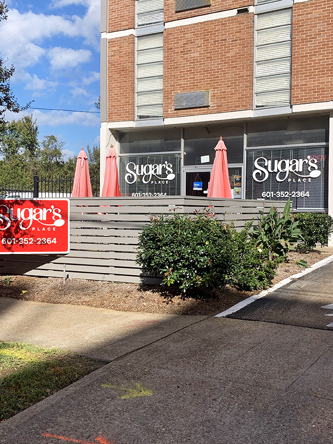 Behind that modest brick facade lies a sandwich operation that could teach a masterclass in the perfect balance of textures and flavors.