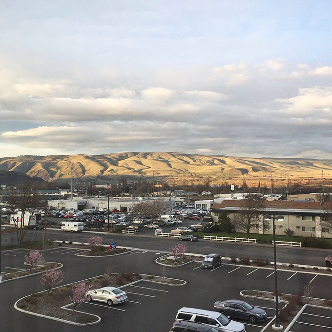 This breathtaking Columbia River crossing at The Dalles reminds us that million-dollar views don't have to come with million-dollar price tags.