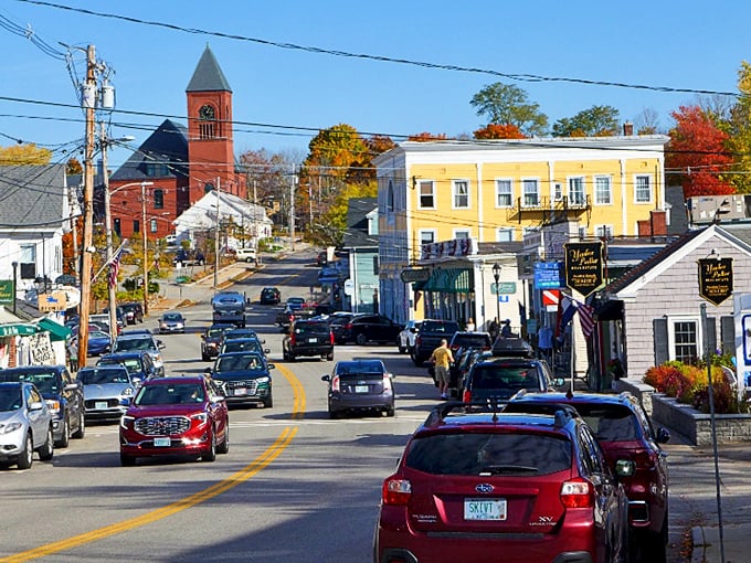 Lake Winnipesaukee's shimmering waters serve as the ultimate backdrop for Wolfeboro's perfectly preserved waterfront community.