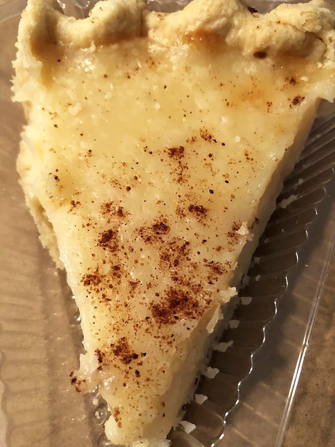 Look at that texture! Silky smooth filling with just enough body to stand up to your fork—this isn't just dessert, it's an experience.