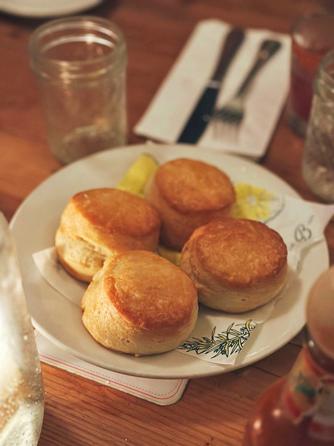 Buttermilk biscuits that would make a Southern grandmother nod in approval&mdash;butter-kissed towers of flaky perfection waiting for your jam application.