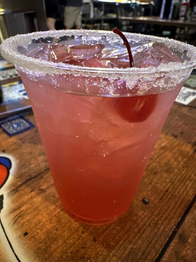 This isn't just a cocktail&mdash;it's Florida sunshine in a glass. The sugar-rimmed edge is like the beach where your worries go to disappear.
