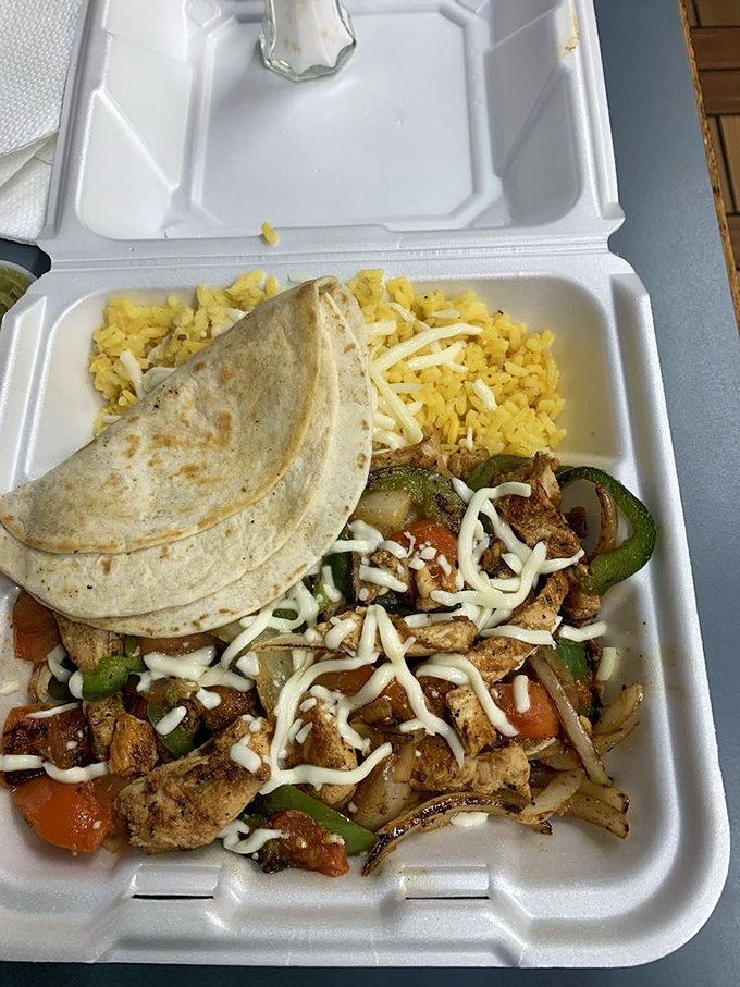 Not just fajitas, but a sizzling statement of culinary diversity. The Patio proves it can venture beyond hot dog territory with the same commitment to satisfaction.