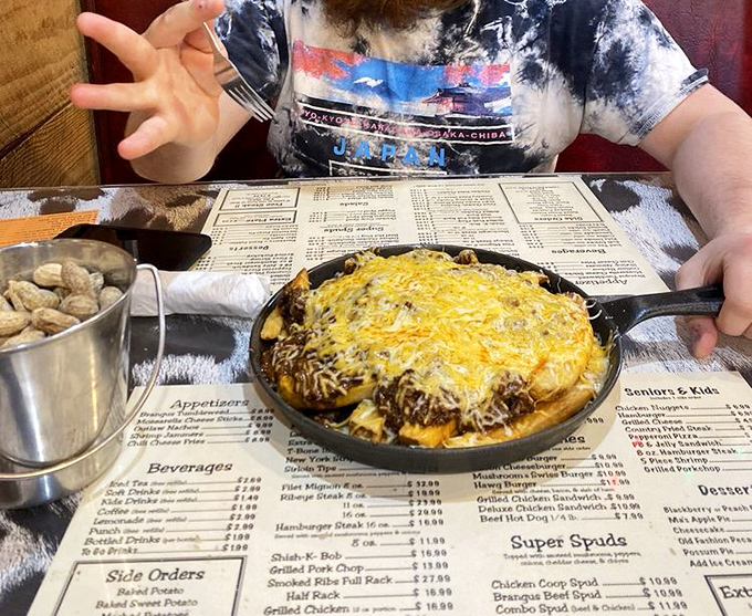 The steak sandwich doesn't need to show off—it lets the perfectly cooked beef do all the talking while the fries nod in agreement.