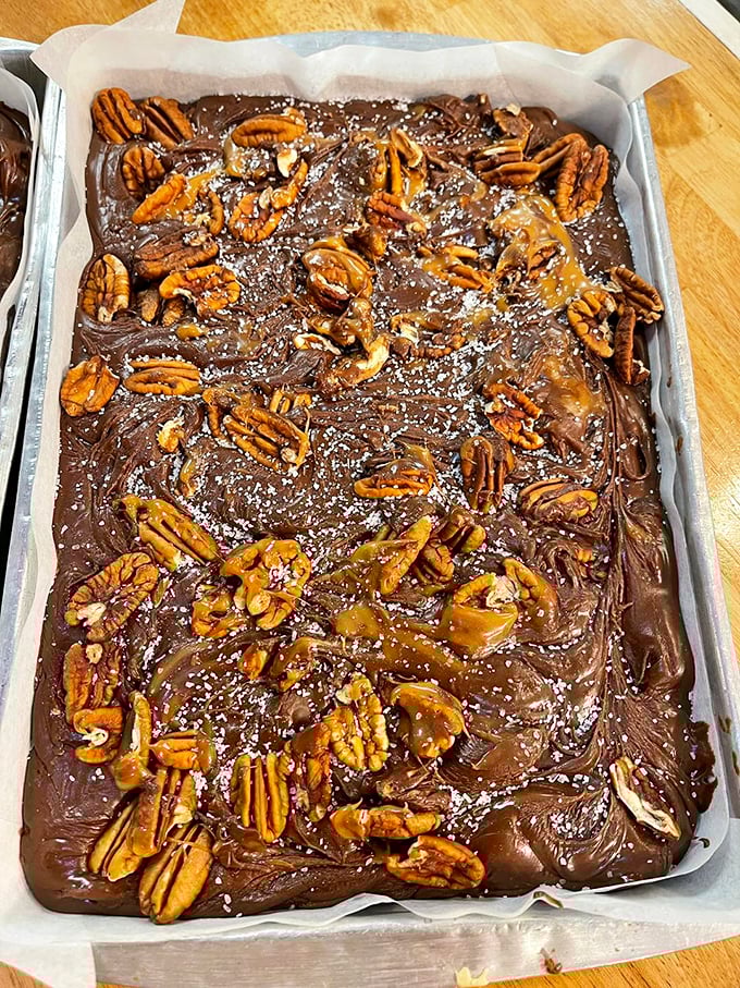 This chocolate pecan masterpiece isn't just fudge&mdash;it's what other desserts dream of becoming when they grow up.